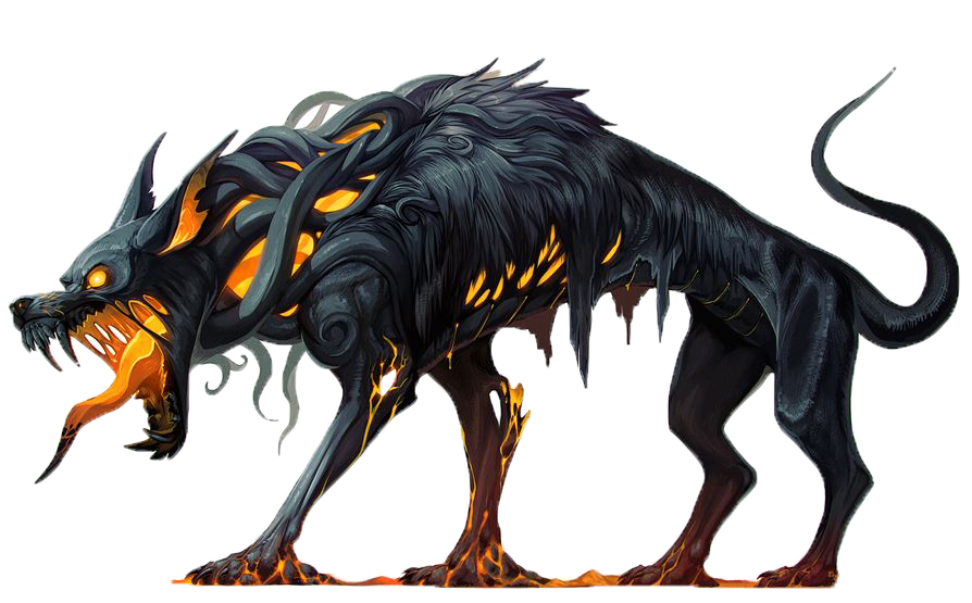 El Lobo Infernal | Monstruos #001 | 20dpercepcion